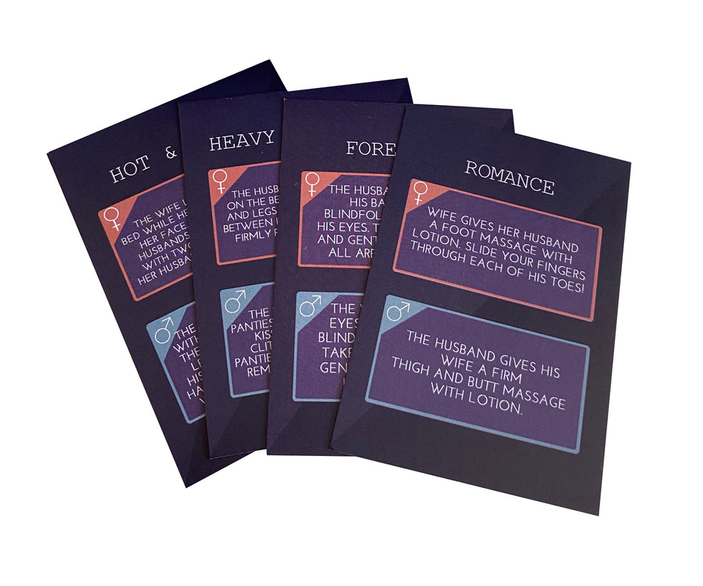 Ultimate Intimacy Bedroom Game Card Deck, romance foreplay hot & heavy ...