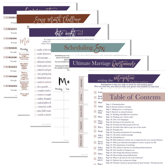 The Ultimate Intimacy Sexual Intimacy Marriage Blueprint – Ultimate ...