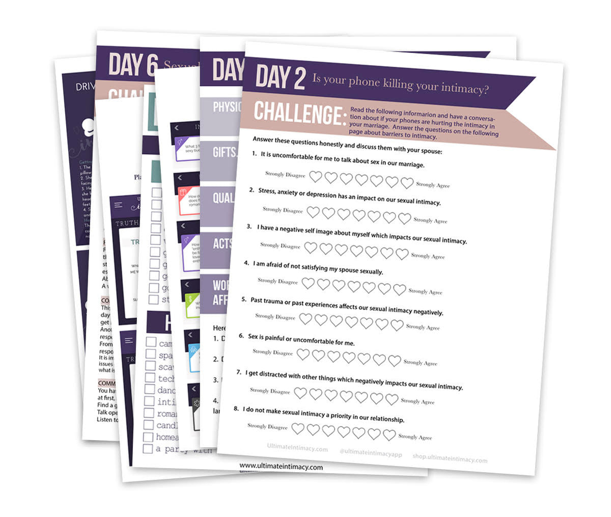 7 Days To Amazing Intimacy Workbook – Ultimate Intimacy Products