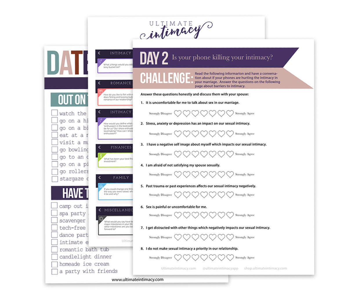 7 Days To Amazing Intimacy Workbook – Ultimate Intimacy Products